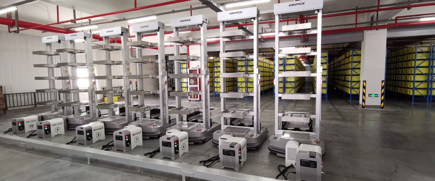JNBY Group Automated Return Process In Warehouse | Hai Robotics