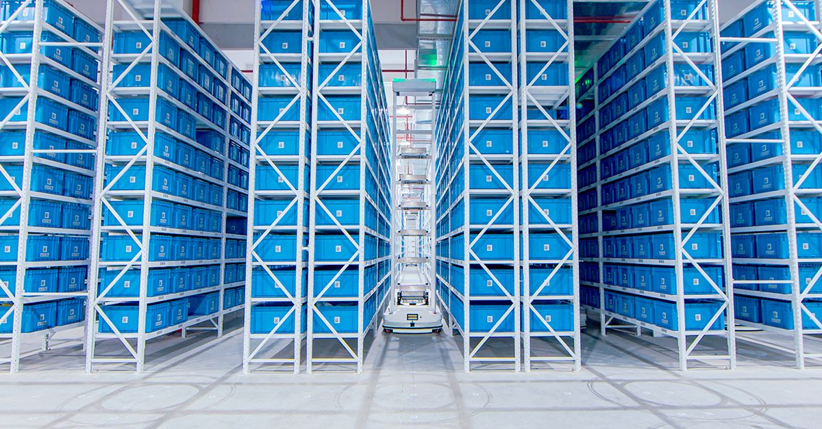 Zhongzhi Automated Pharmaceutical Distribution Center | Hai Robotics