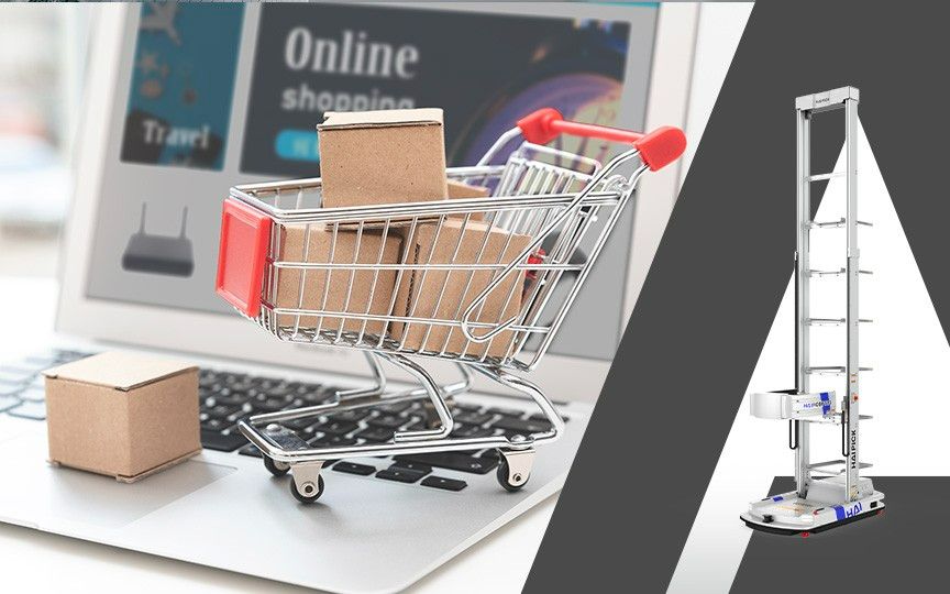 HaiPick A42 Autonomous Case Handling Robot ACR, Automated Warehouse ...